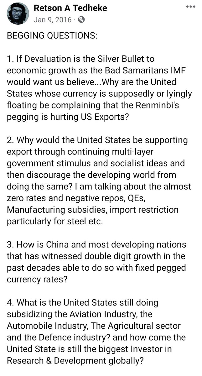 Devaluation As A Tool of Internal Socio Economic Sabotage! By Retson AO ...