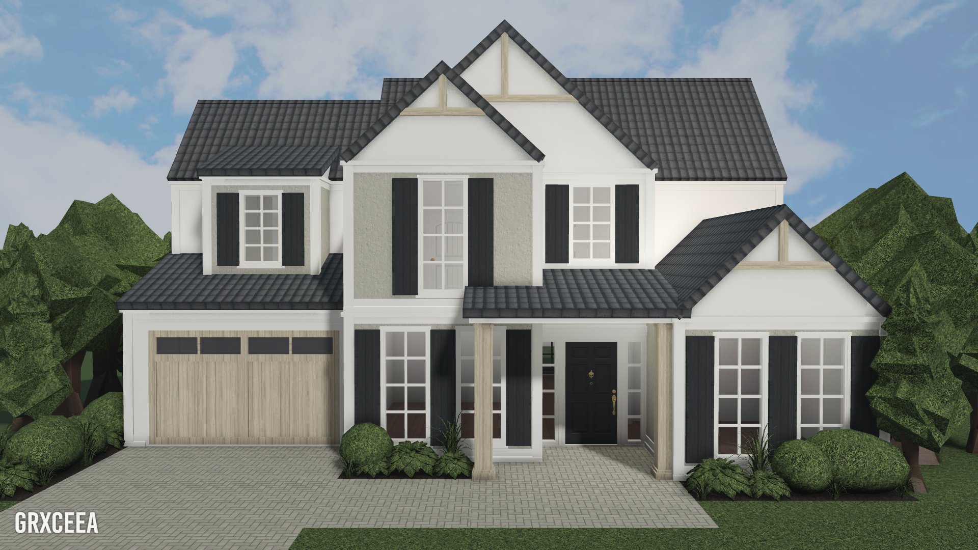 Suburban House Roblox Lowpoly Suburban Houses Pack | Game Content