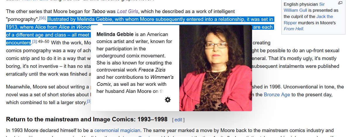 Alan Moore is an occultist, ceremonial magician, and anarchist 🐦‍⬛🐈‍⬛ ...