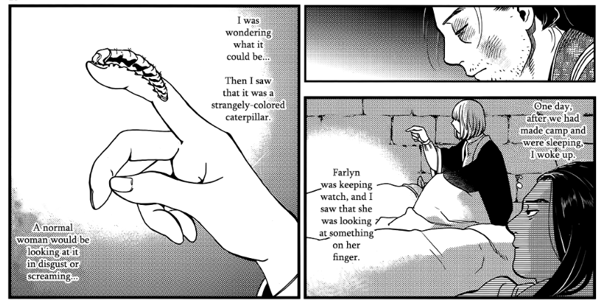 「shuro falling in love with falin because she was admiring so」dungeon ...