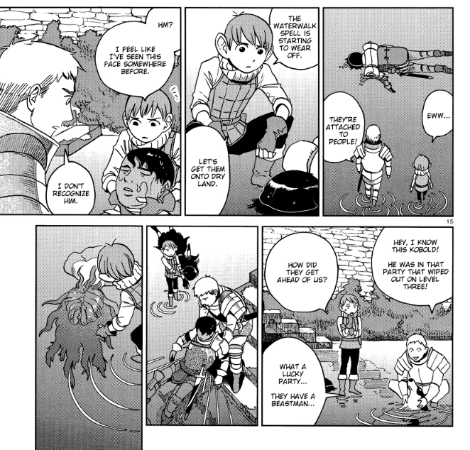 「shuro falling in love with falin because she was admiring so」dungeon ...