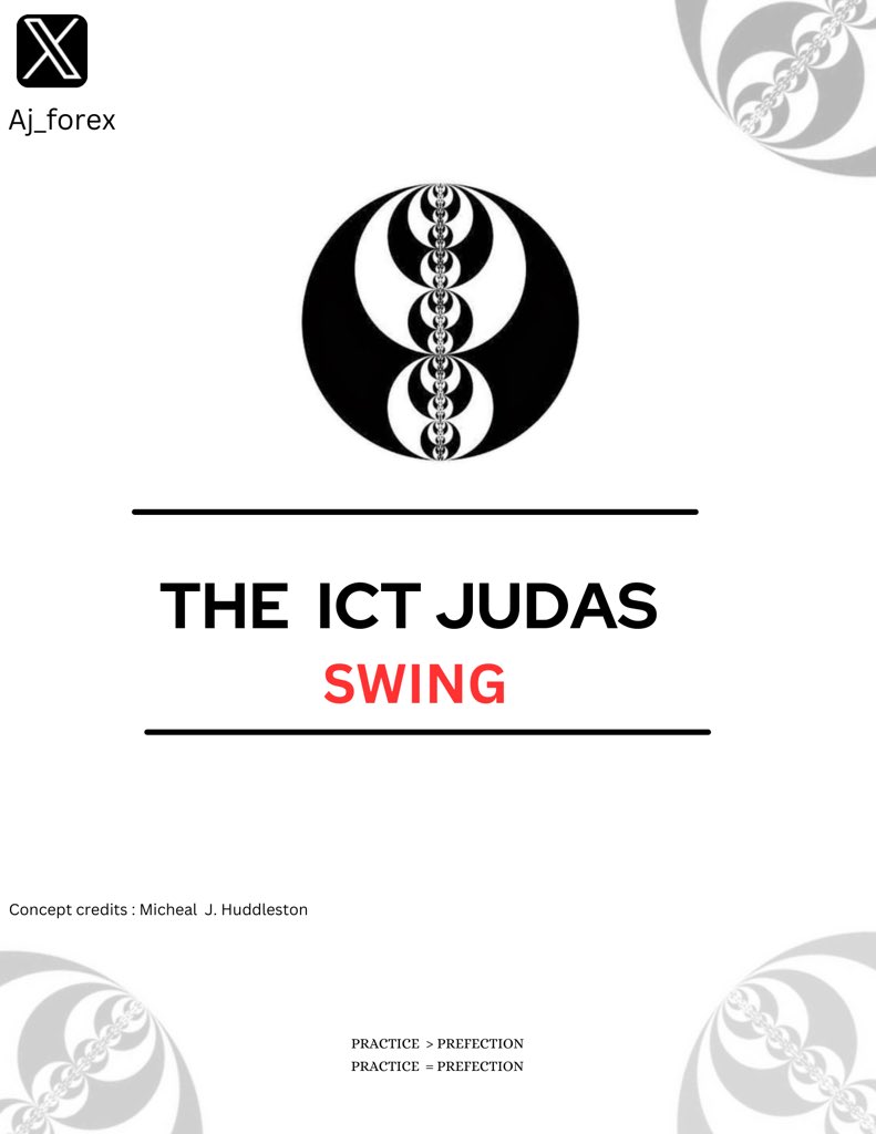 📓 • ICT Judas Swing & Chart examples " Bullish and Bearish scenarios ...