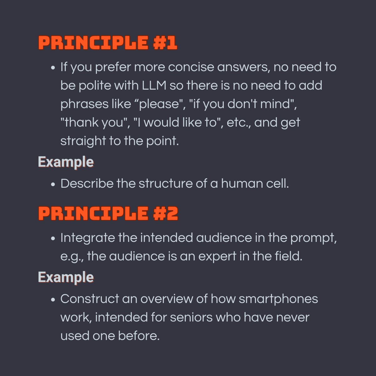 Supercharge your ChatGPT prompts Here are 26 Prompt Principles (backed ...