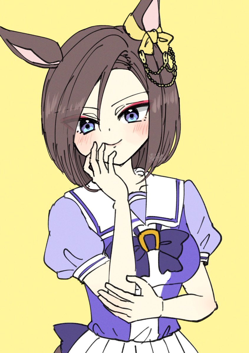 ウマ娘「エアグルーヴ(ウマ娘/落描き) 」|焼肉ちゃん🥓のイラスト