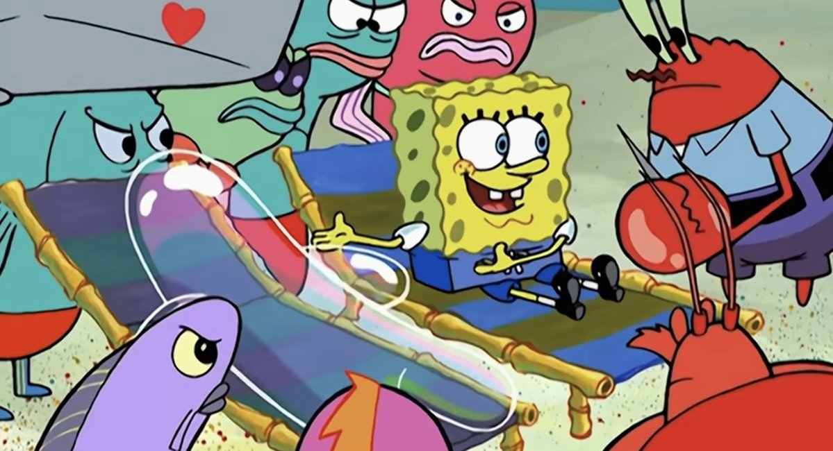Spongebob Bubbelbad