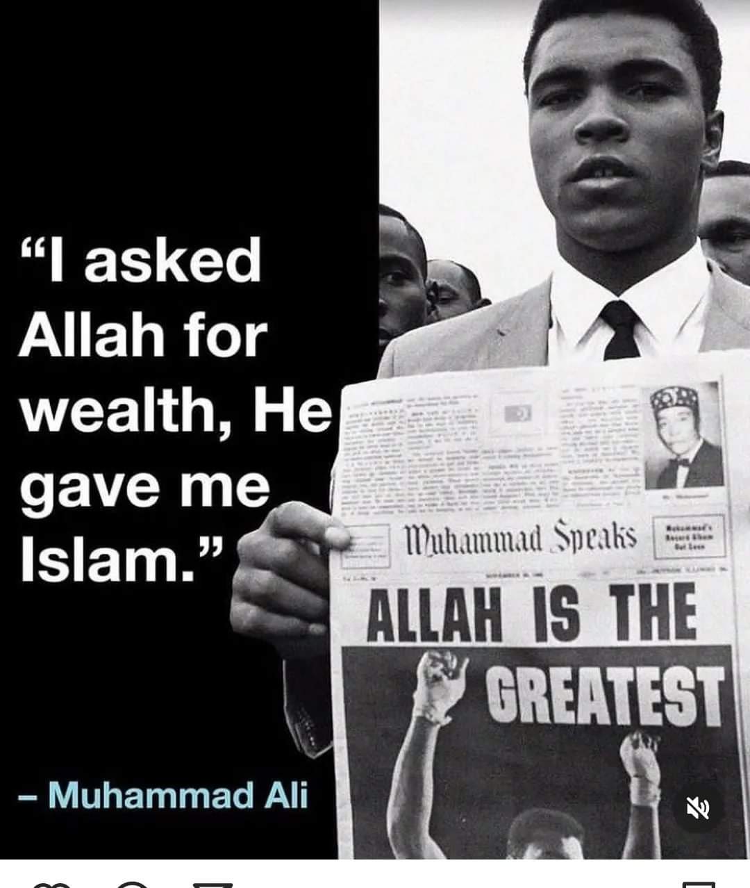 Muhammad Ali Quran Quotes Friendship... Is Not Something You Learn In