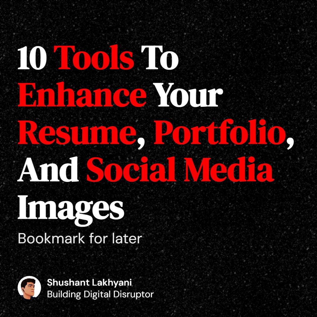 10 tools to enhance your resume, portfolio, and social media images ...