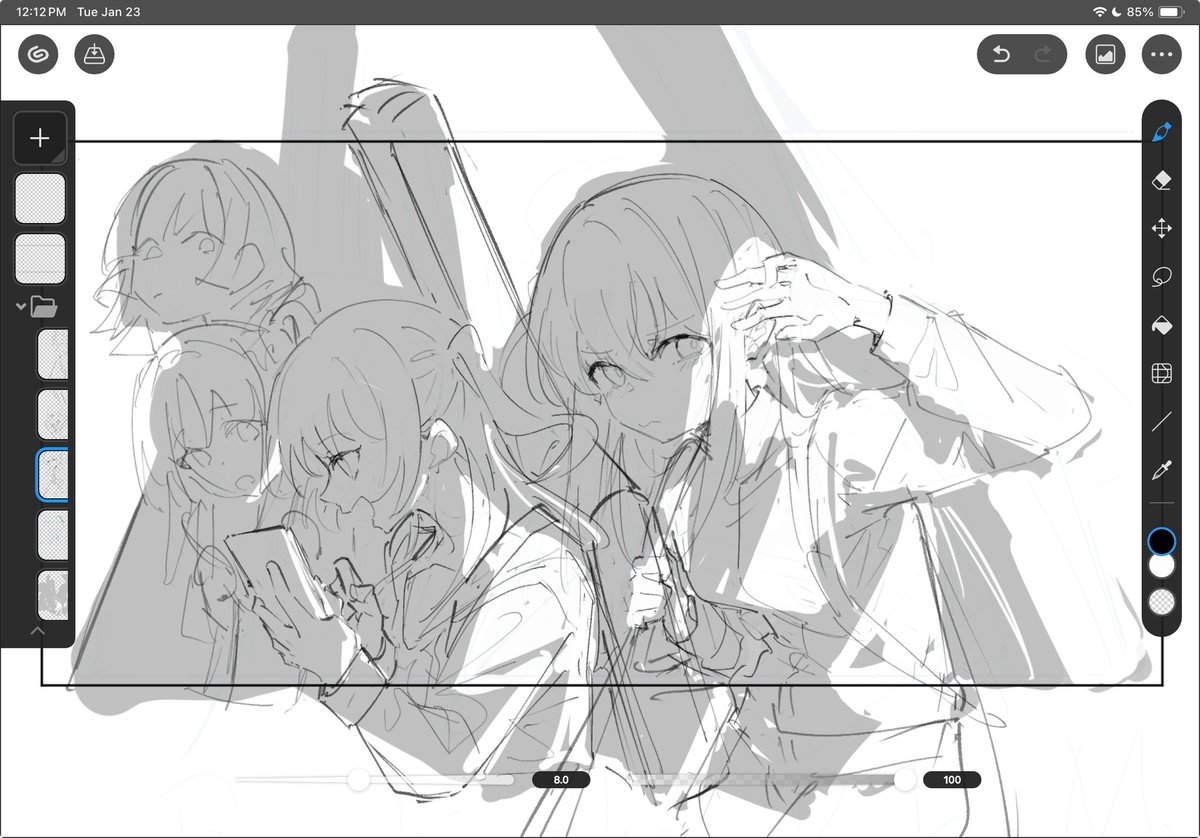 「kesoku wip」Roahの漫画