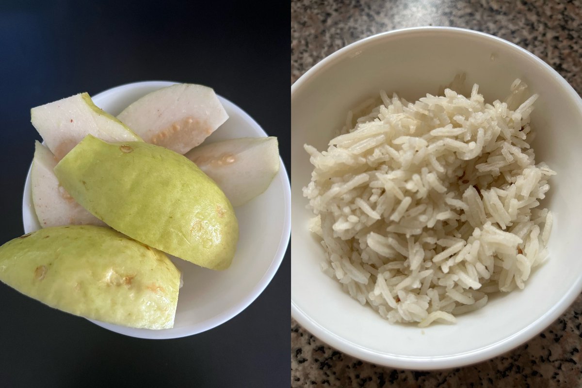 Day 21 and 22: Many inquired about guava so tried half riped guava this ...