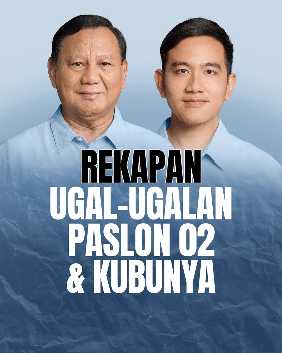 Sebenarnya sih nggak pengen julid-julid banget ke paslon sebelah, tapi kok lama-lama nggak sadar ...