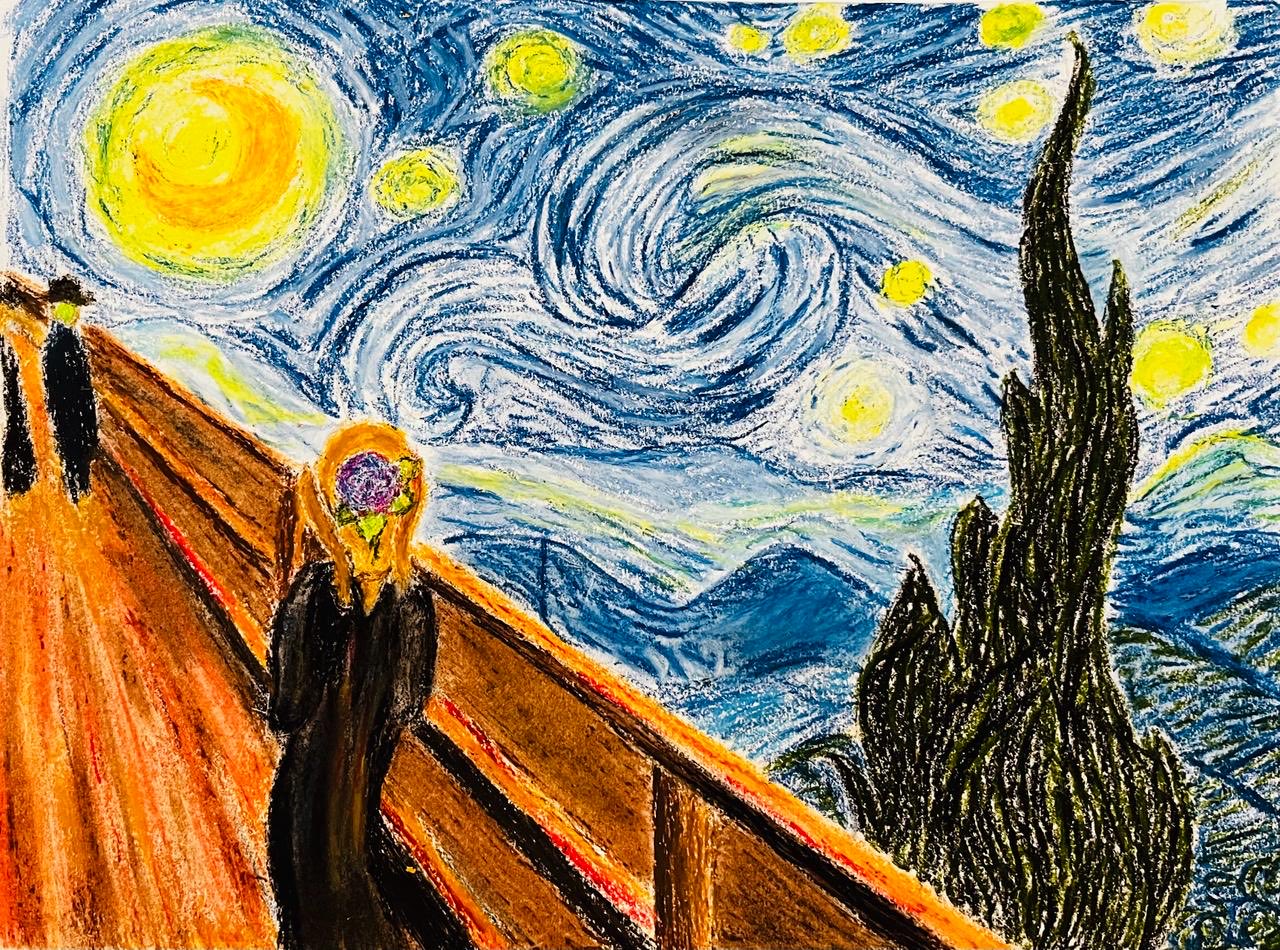 The Scream Painting By Van Gogh Edvard Munch | The Scream (1893)
