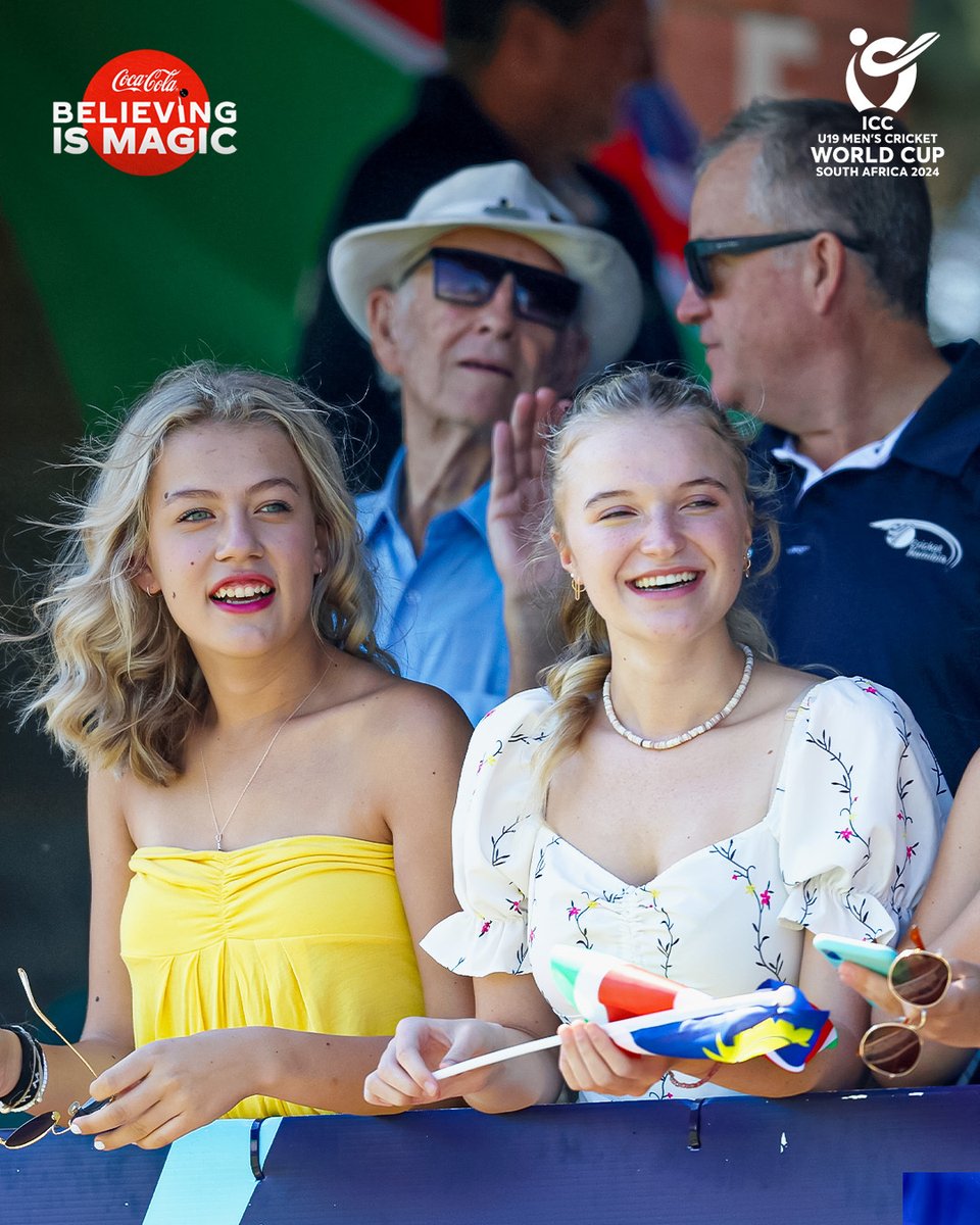 Game day cheers from the stands! 🤩 @CocaCola_Ind Believing is Magic 📸 ...