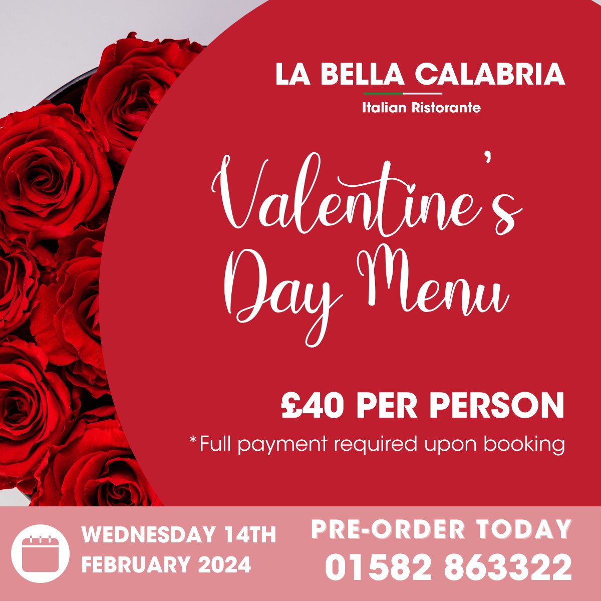 La Calabria Restaurant Menu