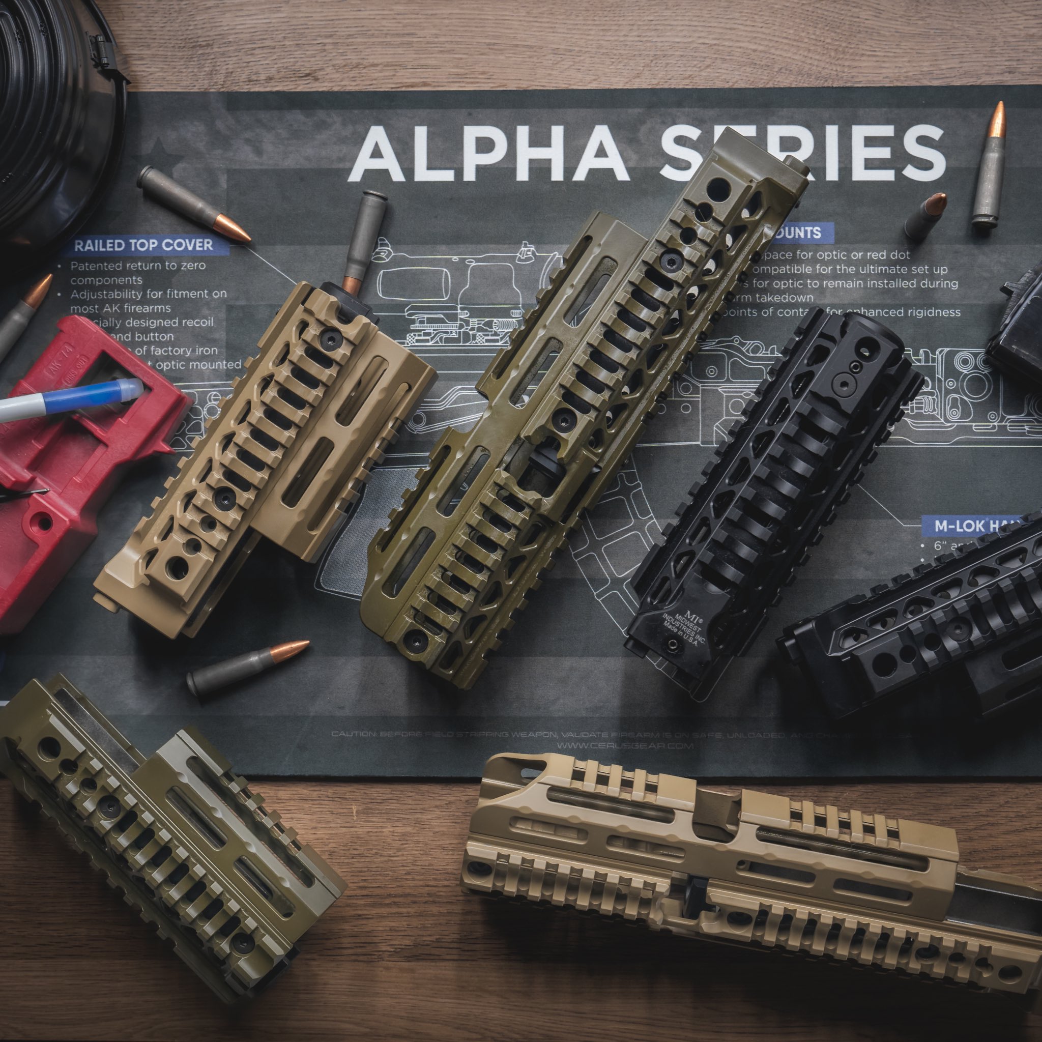 Midwest Industries Quad Rail