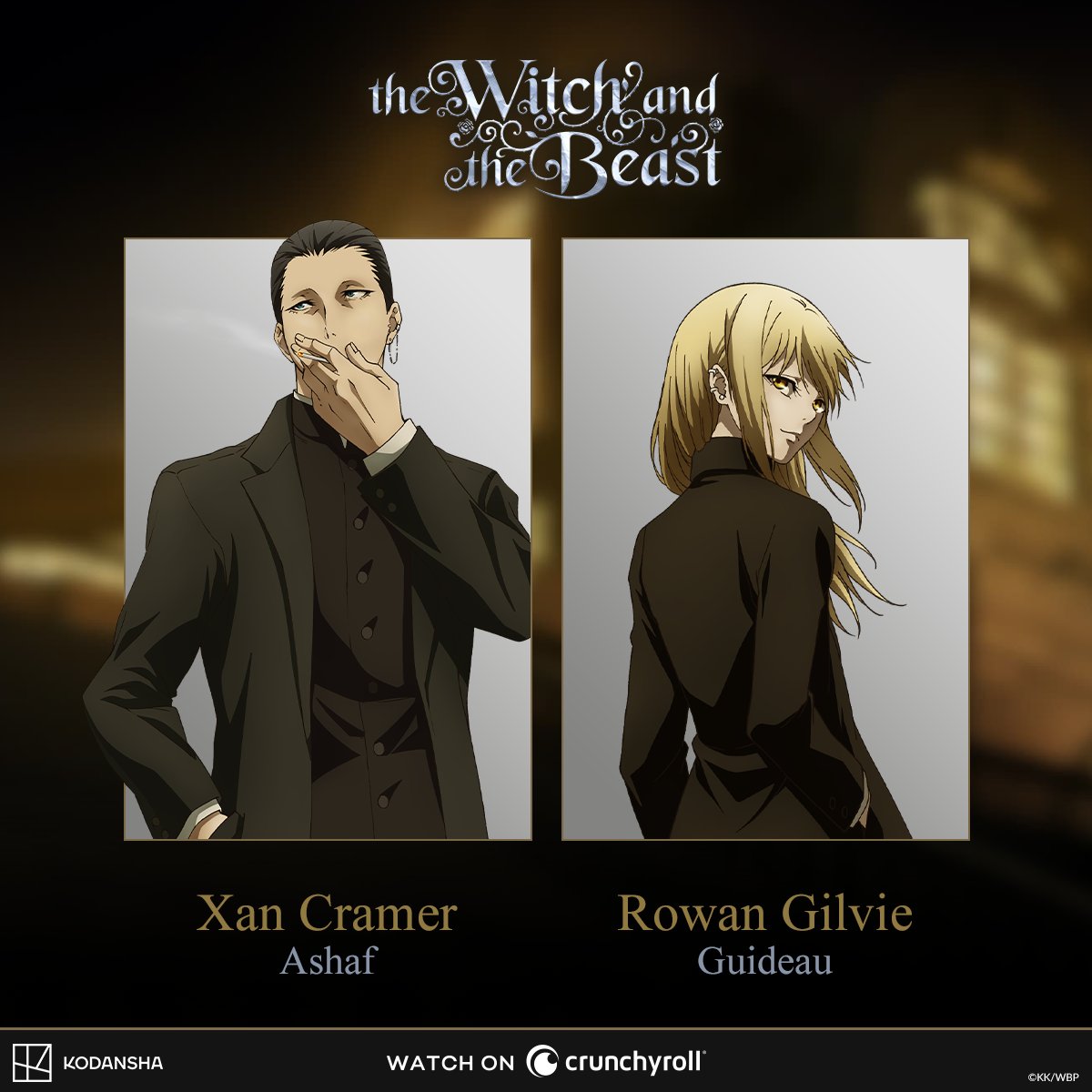 The Witch and the Beast begins in English dub tomorrow! Ashaf ...