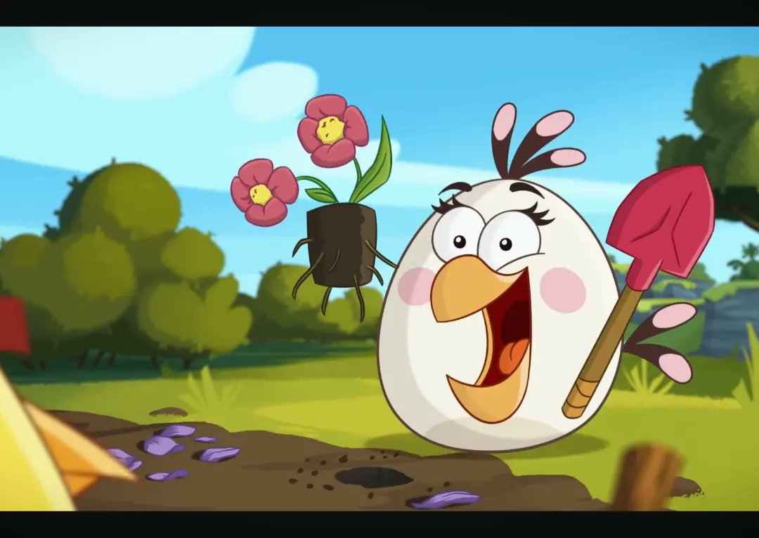 Angry Birds Toons Matilda And Bomb Angry Birds 2: Red, The Blues,