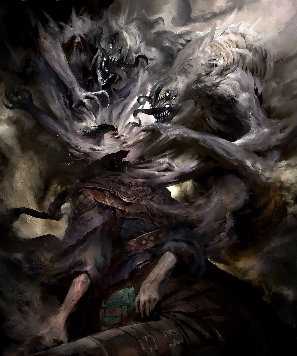 chain monster claws wings tongue spikes open mouth illustration images