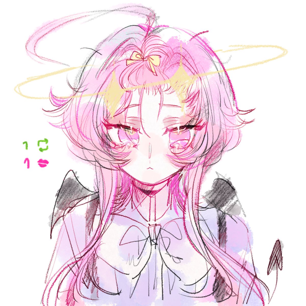 「1 rt = 1 จุ้บเหม่ง 」|นานะจุม 🖍 ꕤのイラスト