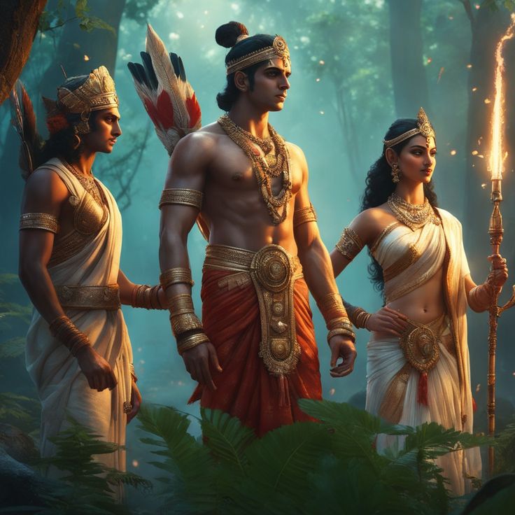 After 14 yrs of exile, when Shri Ram came back to Ayodhya, a sage came to discuss Lanka War. Ram ...