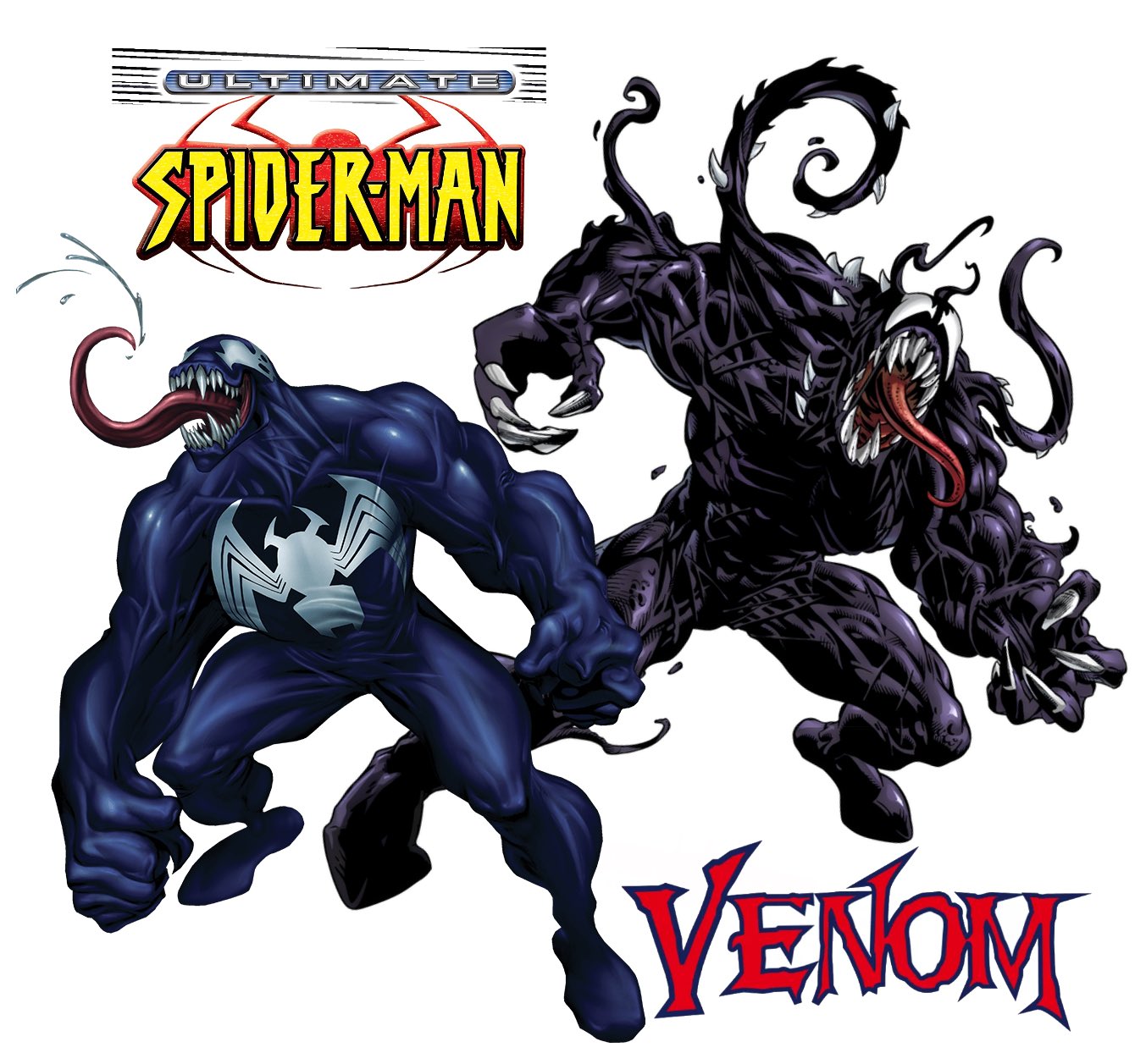 Ultimate Spider Man Vs Venom Lot 60 Marvel Comics Venom (1990's). To