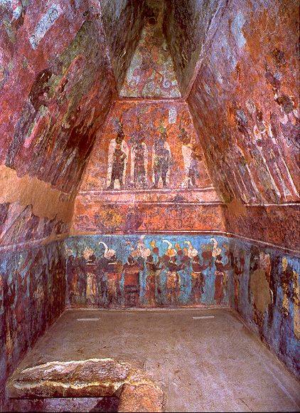 Mayan Pyramid Inside