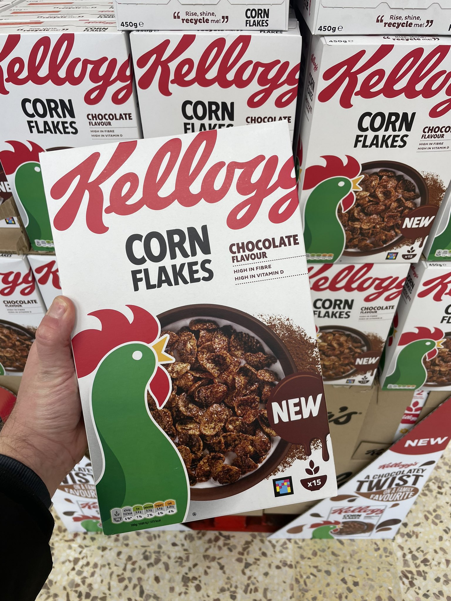 Kelloggs Corn Flakes Flavours Frosted Flakes® Cereal | Kellogg's