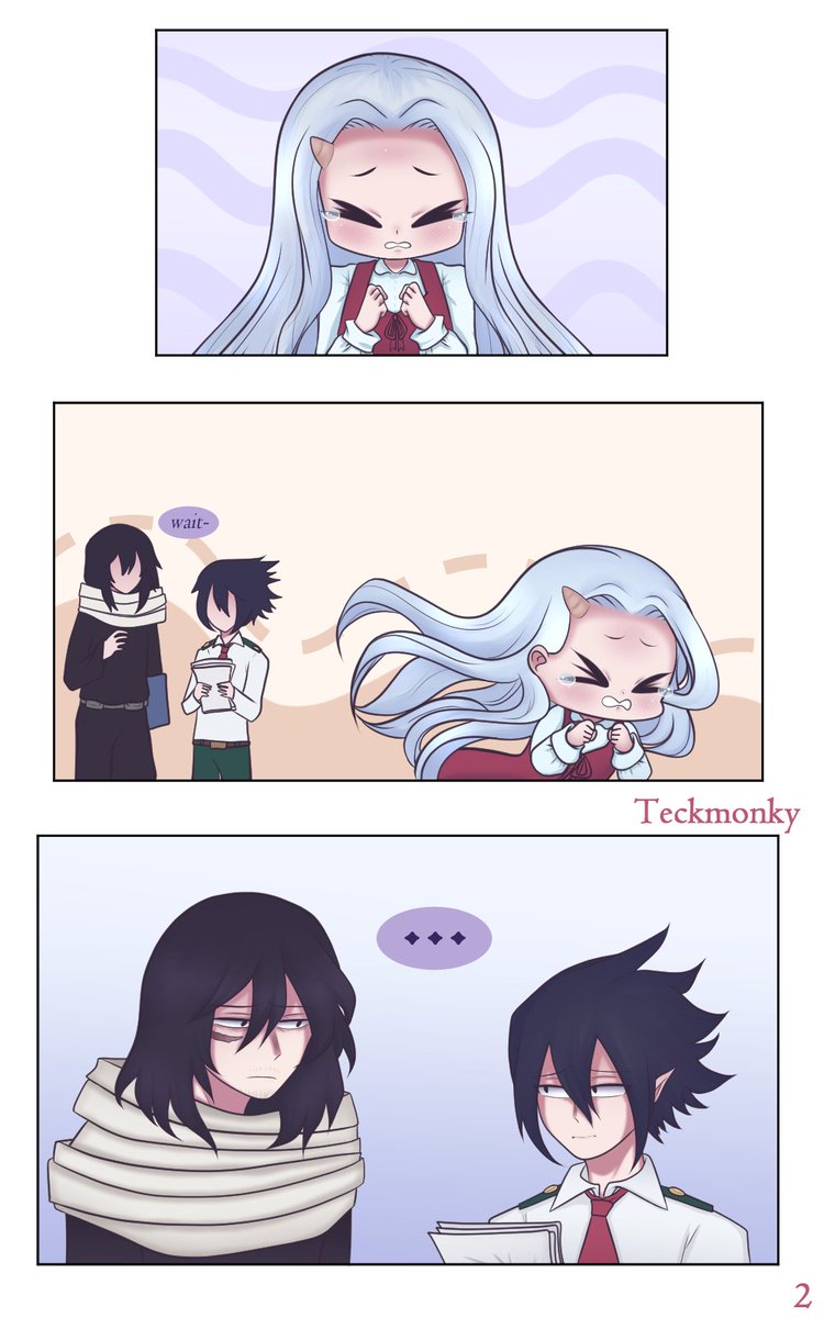 「Tinyzawa started his questioning phase #BNHA」Teckmonkyの漫画