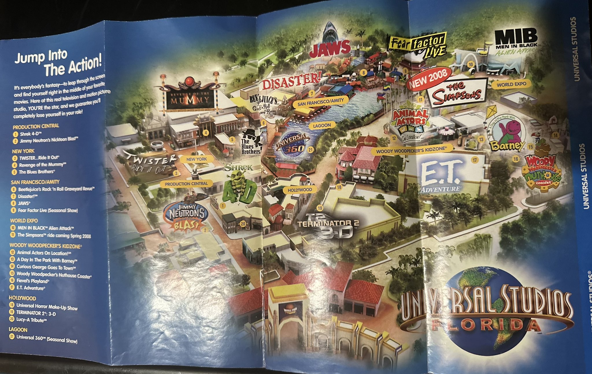 Universal Studios Florida Maps Universal Orlando Resort Park Maps
