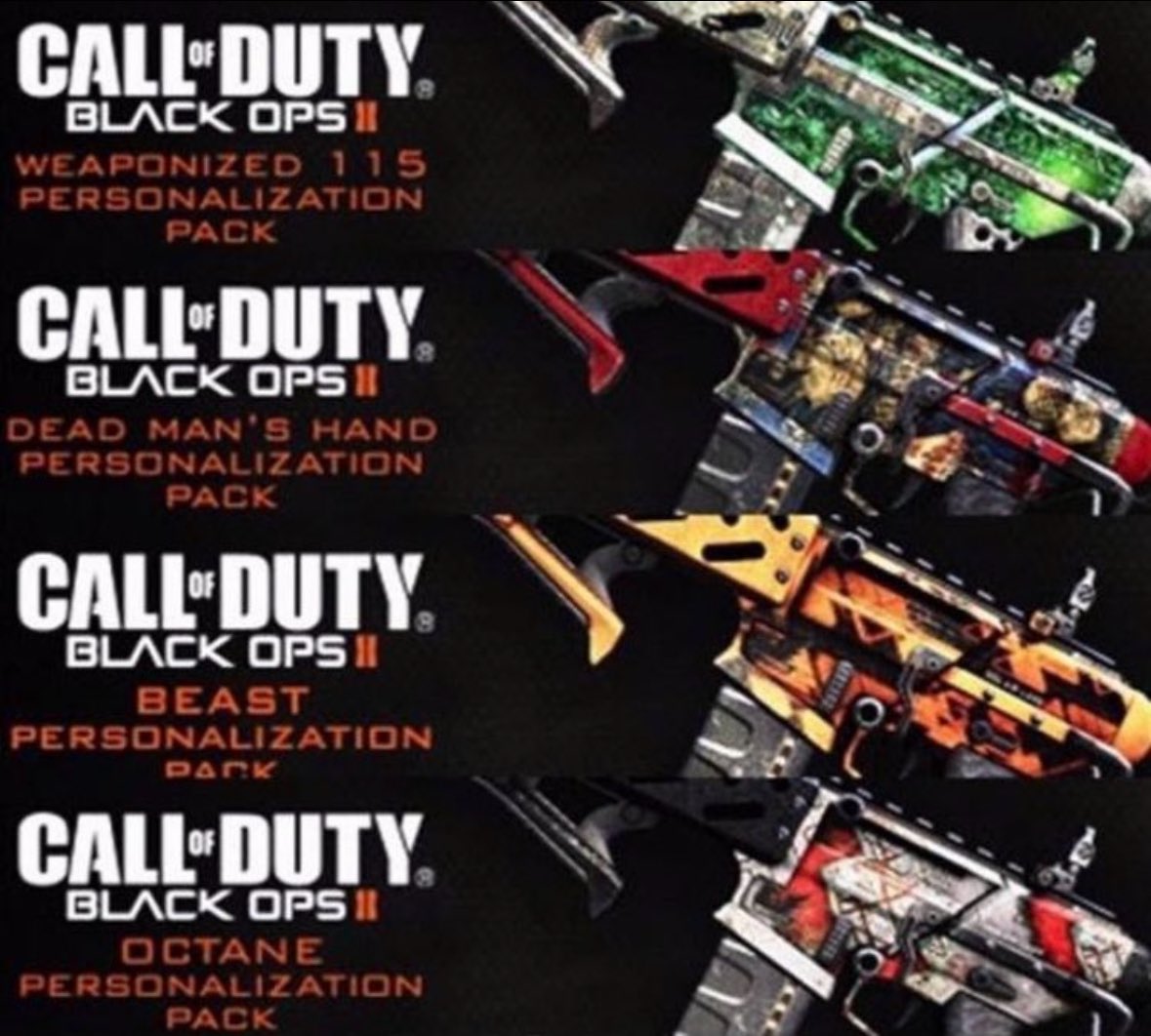 Call Of Duty Black Ops 2 Gun Camos Black Ops 2 NEW "Peacekeeper"