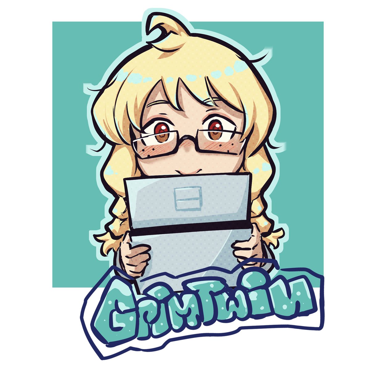 リナ=インバース 「First set of chibi pfp comms via Ko-fi! 」|Vial N.のイラスト