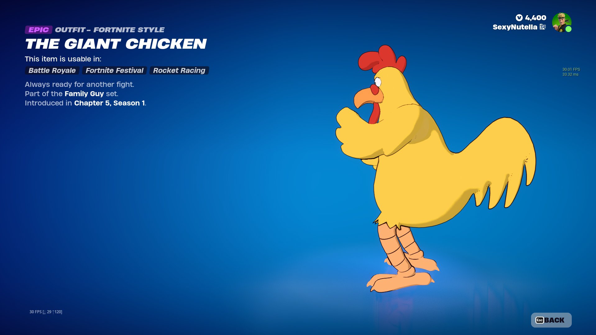 Family Guy Peter Vs Chicken Part 1