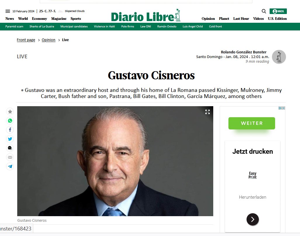 So, in 2010 Pat Robertson said: ""Something happened a long time ago in Haiti..They were under ...