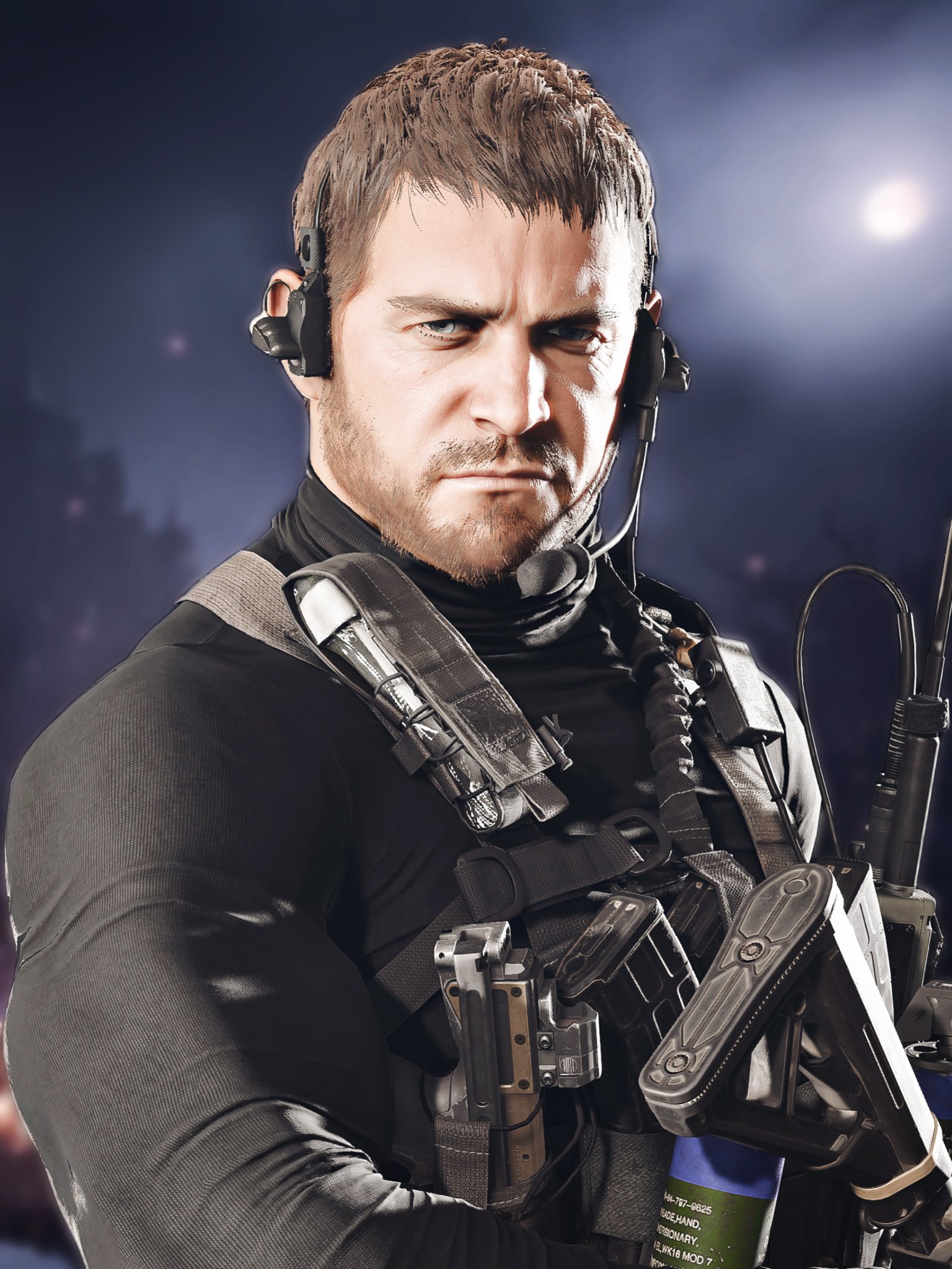 Chris Redfield Resident Chris Redfield From Resident Evil 7