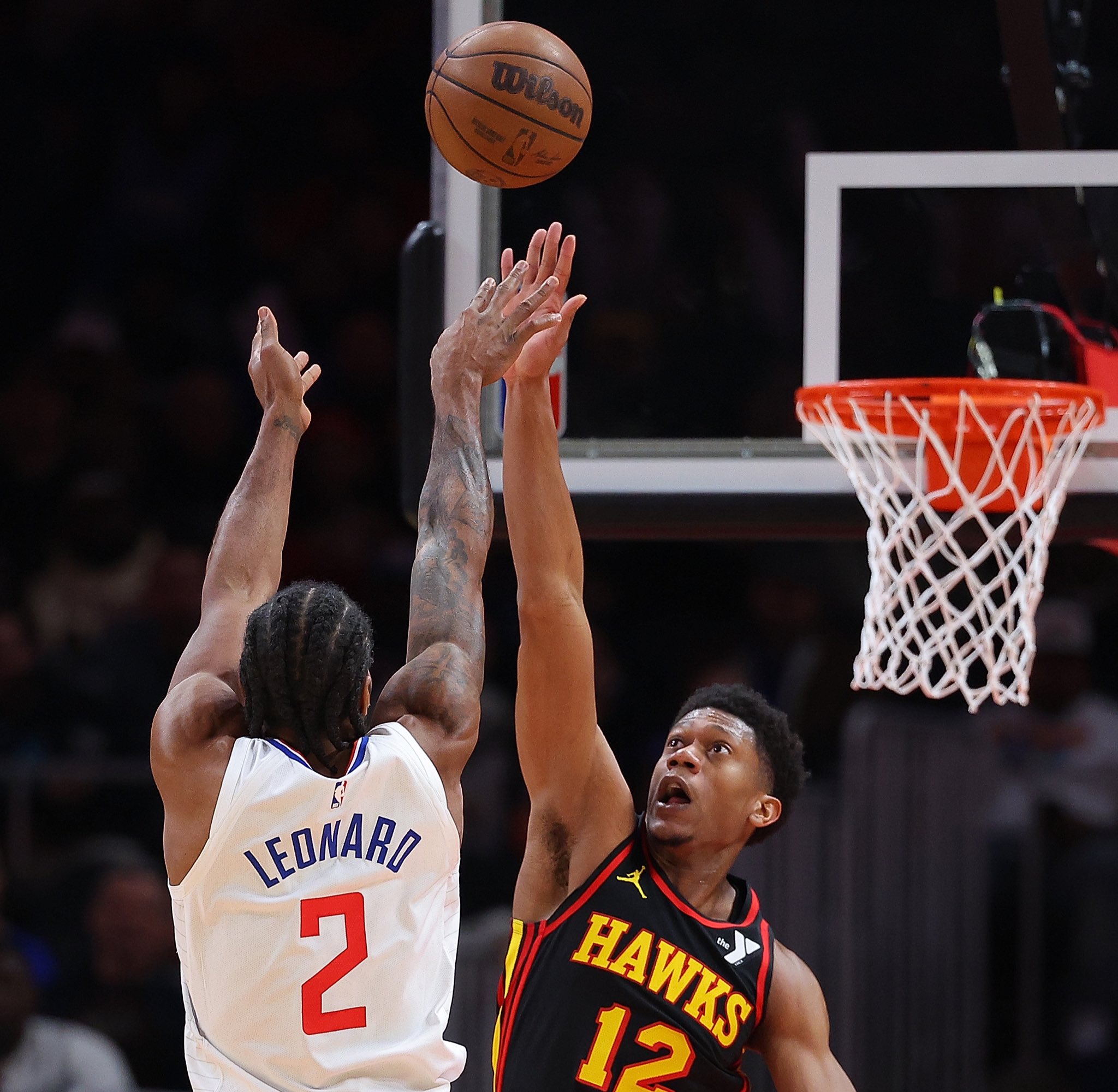 Kawhi Leonard Dunk Face