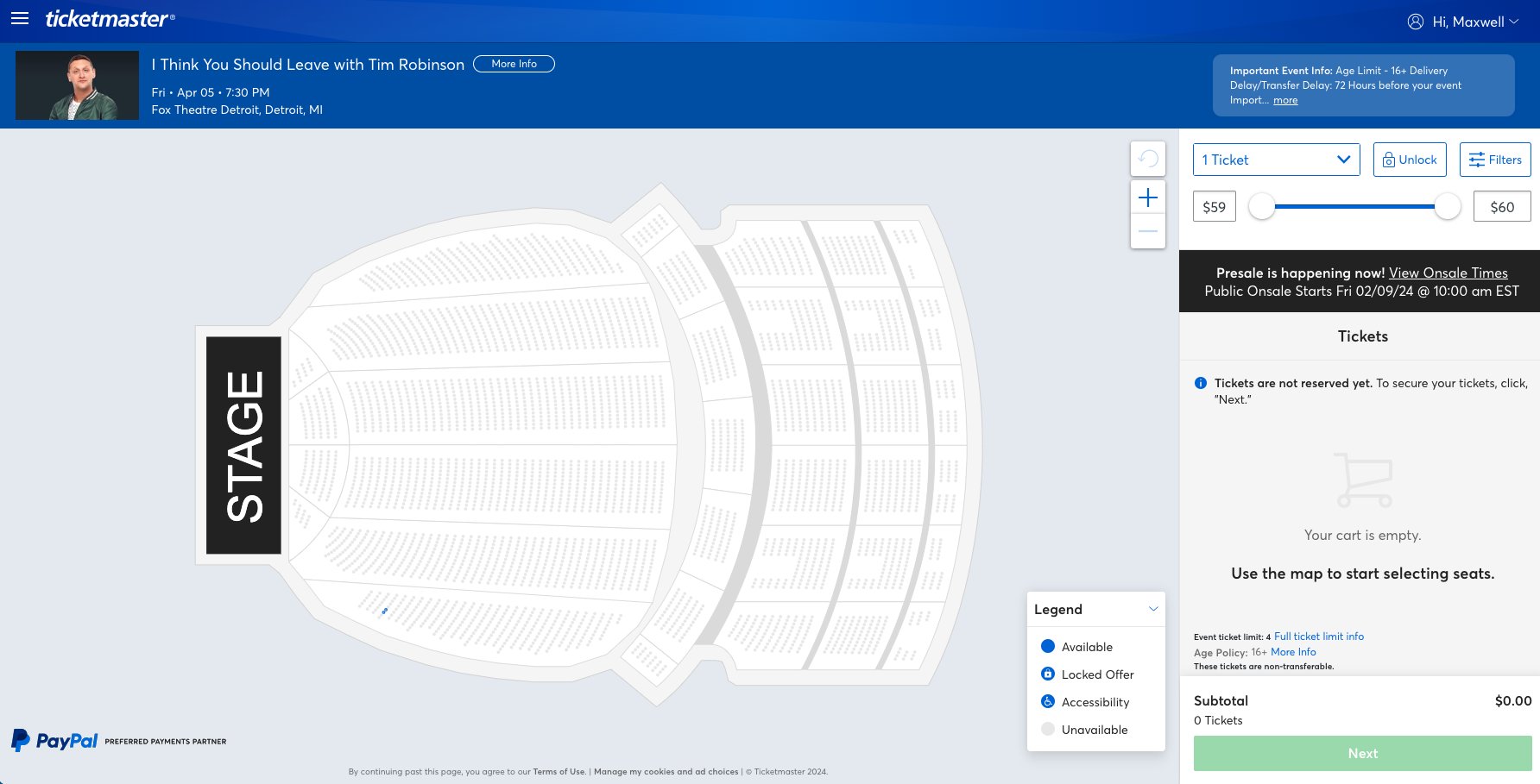 Fox Theatre Detroit Seating Chart Detailed Peer Into The Past At The