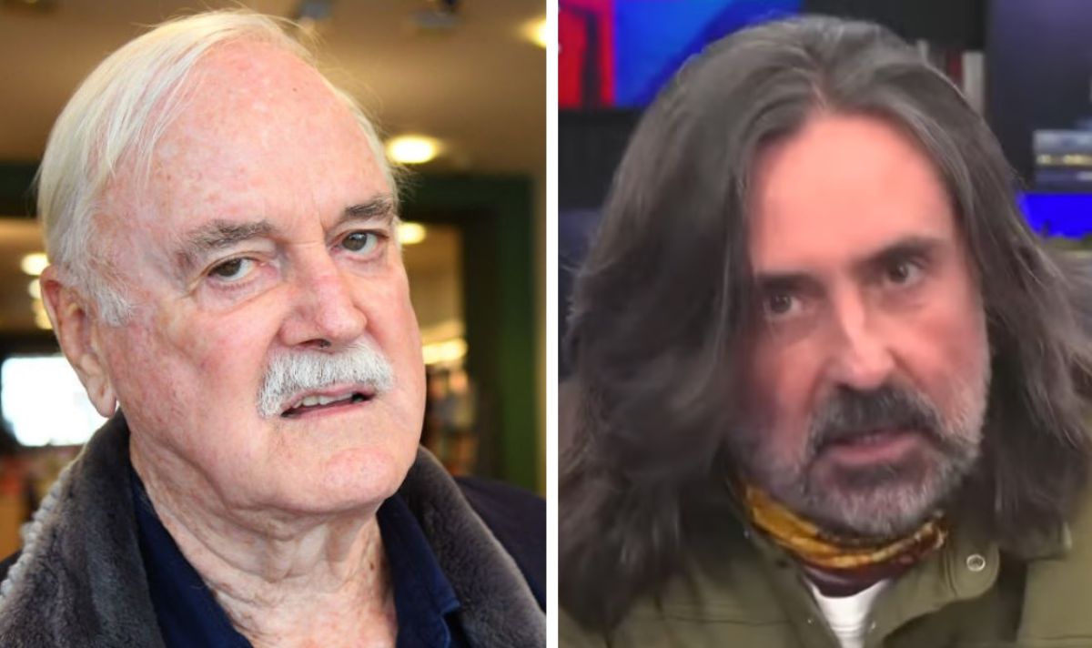John Cleese Long Hair John Cleese Accuses Monty Python Co Star Eric