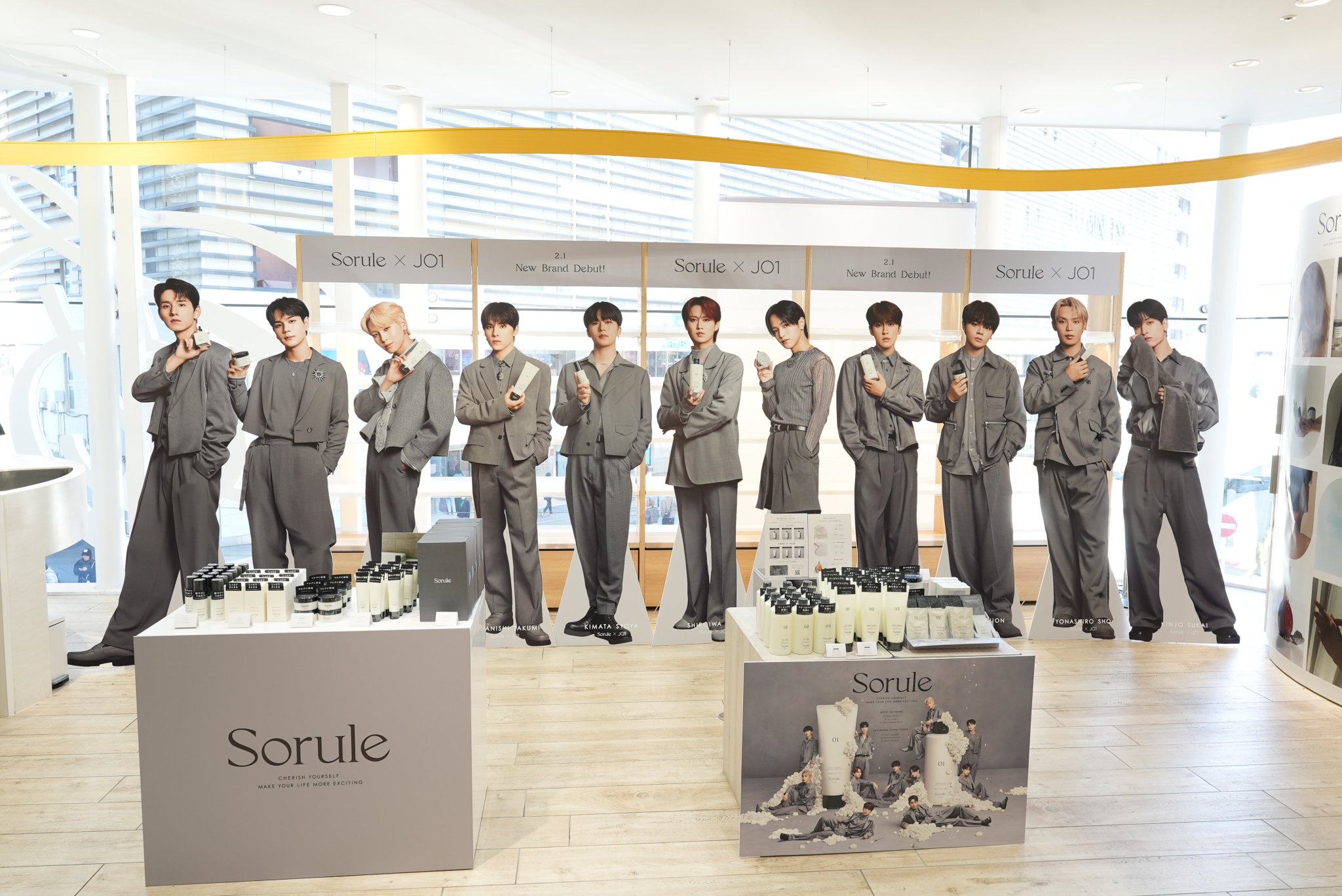 ステッカー x ソルレ JO1 Sorule