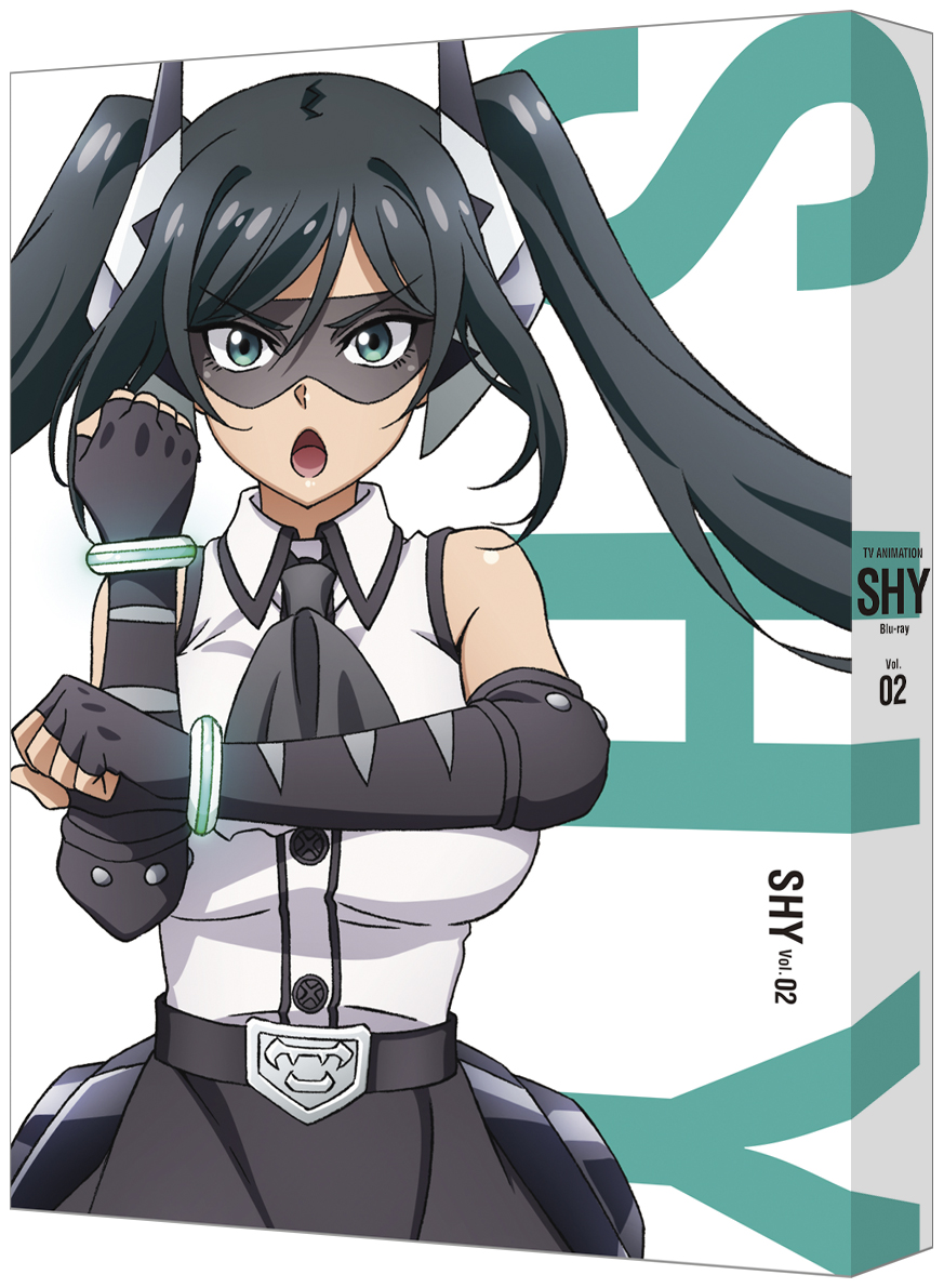 TVアニメ『SHY』Blu-ra情報\Blu-ray第2巻の収納ケース、デジジ」|SHY -シャイ-【公式】｜TVアニメ2023年放送決定＆単行本18巻発売中のイラスト