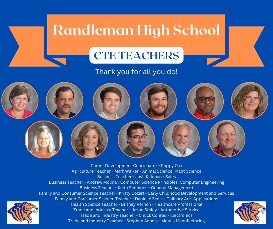 Randleman High School Logo Randleman Middle School, Randleman NC