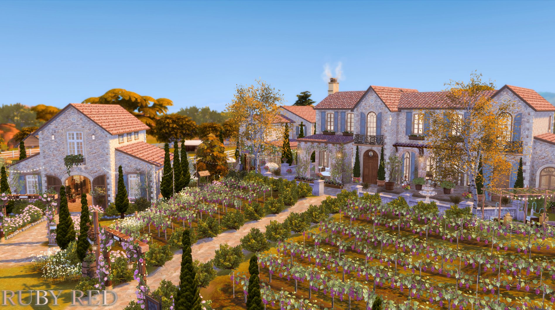 Tuscan House Sims 4 Grand Tuscan Villa | SimCity BuildIt Wiki | Fandom