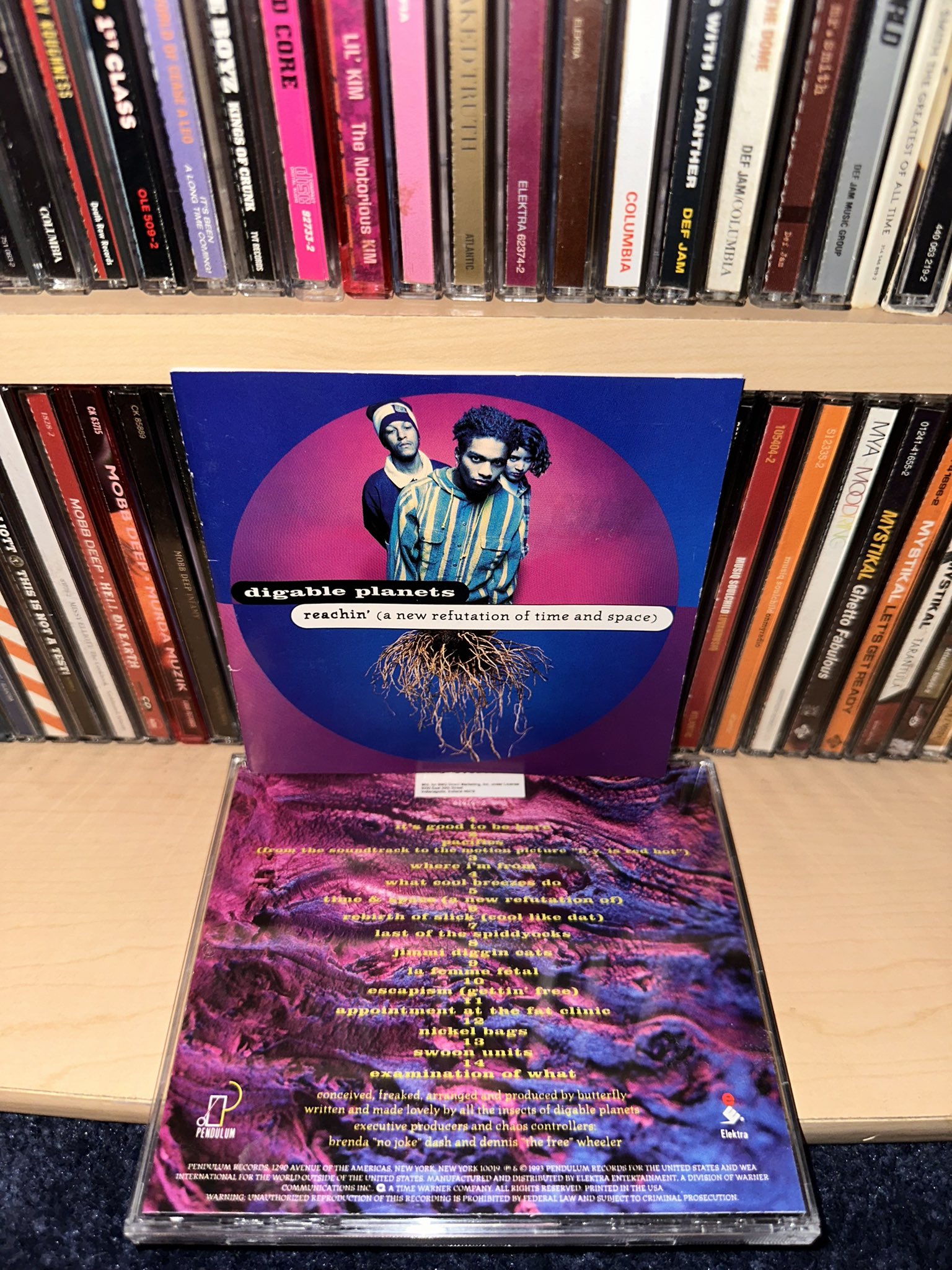 Digable Planets Reachin Album Art