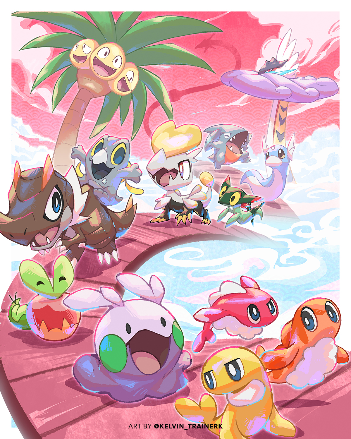 Dragon Type Pokemon Background