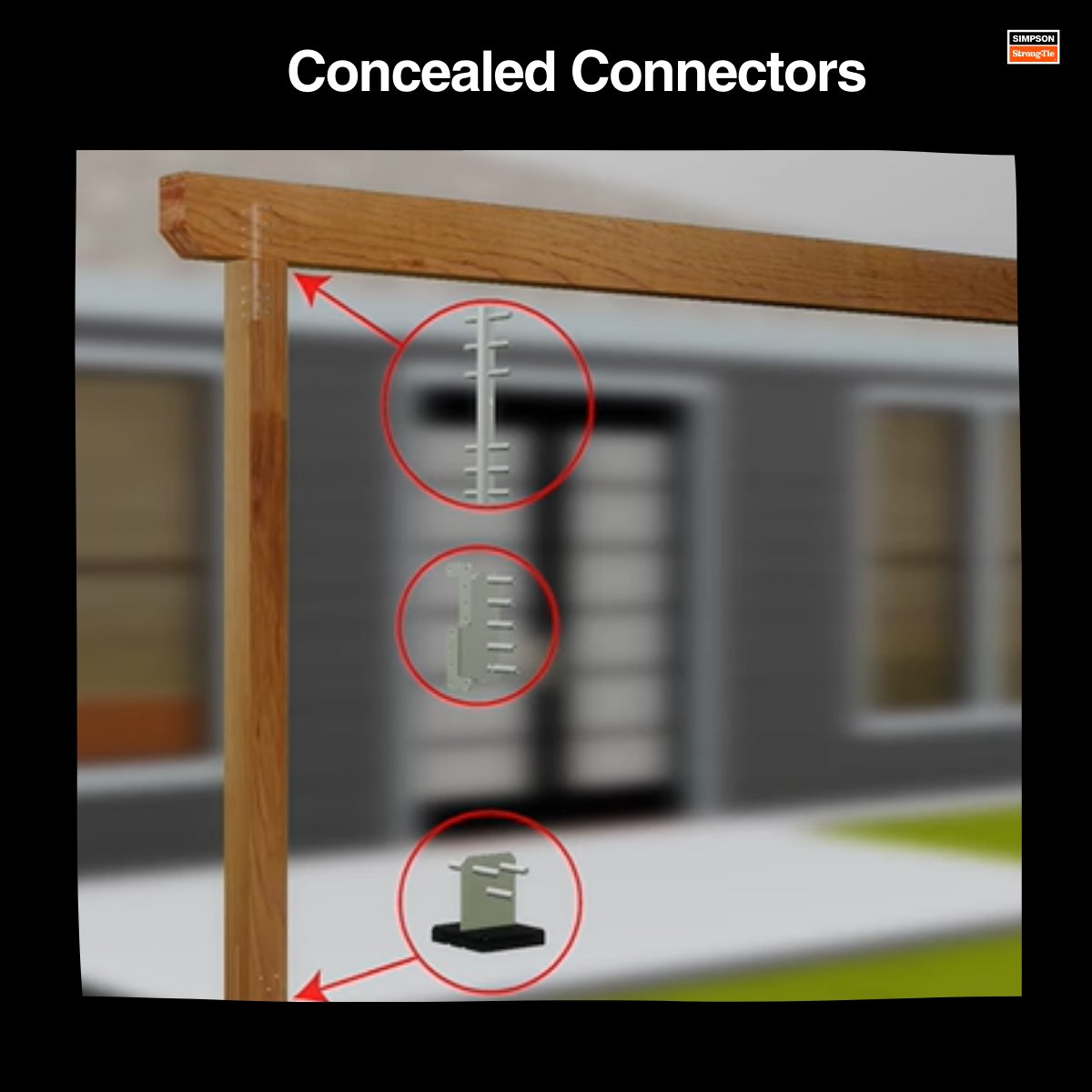 Simpson Architectural Connectors Outdoor Accents Decorative Connectors