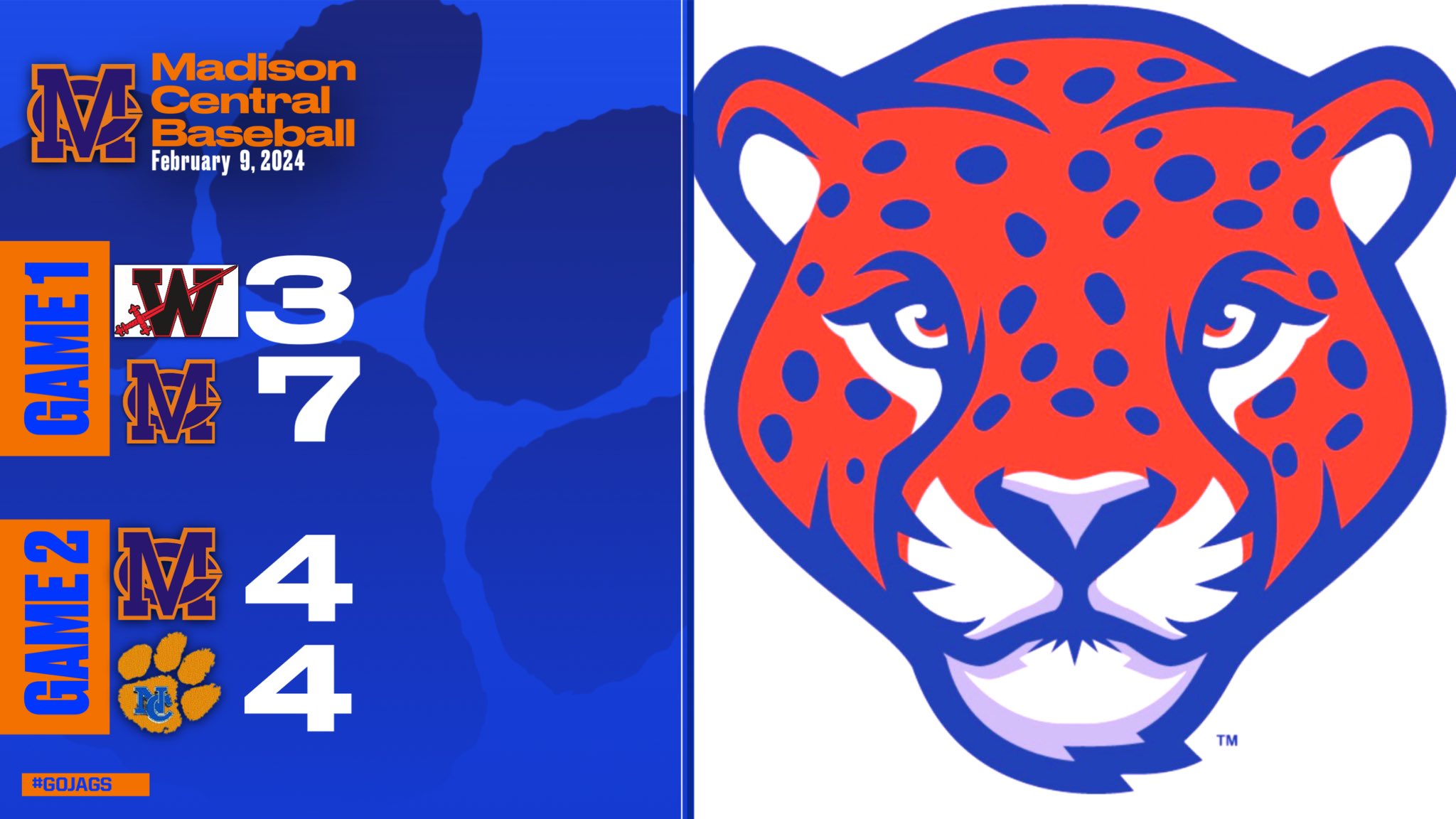 Madison Central Jaguars Logo