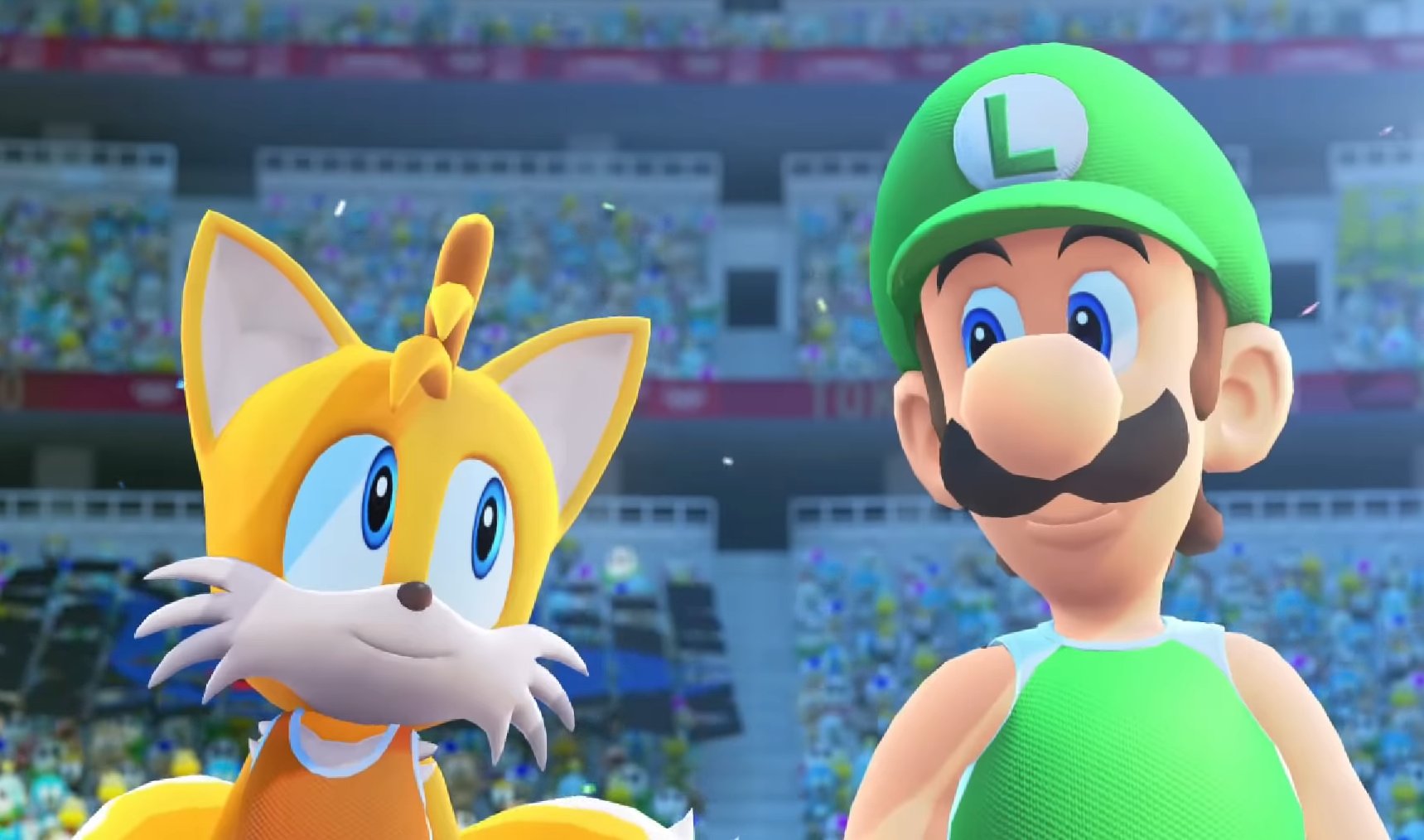 Luigi And Tails At The Olympic Games
