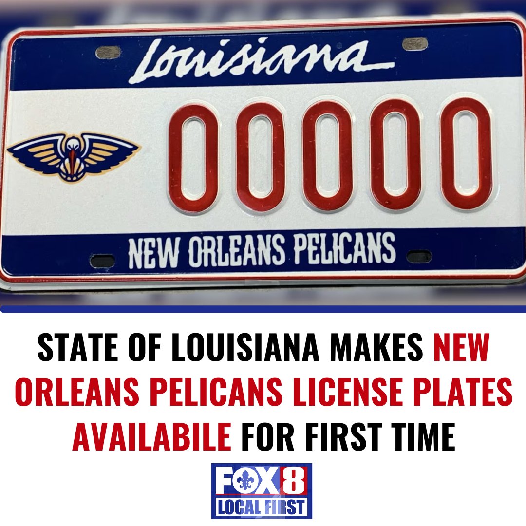 Louisiana License Plates