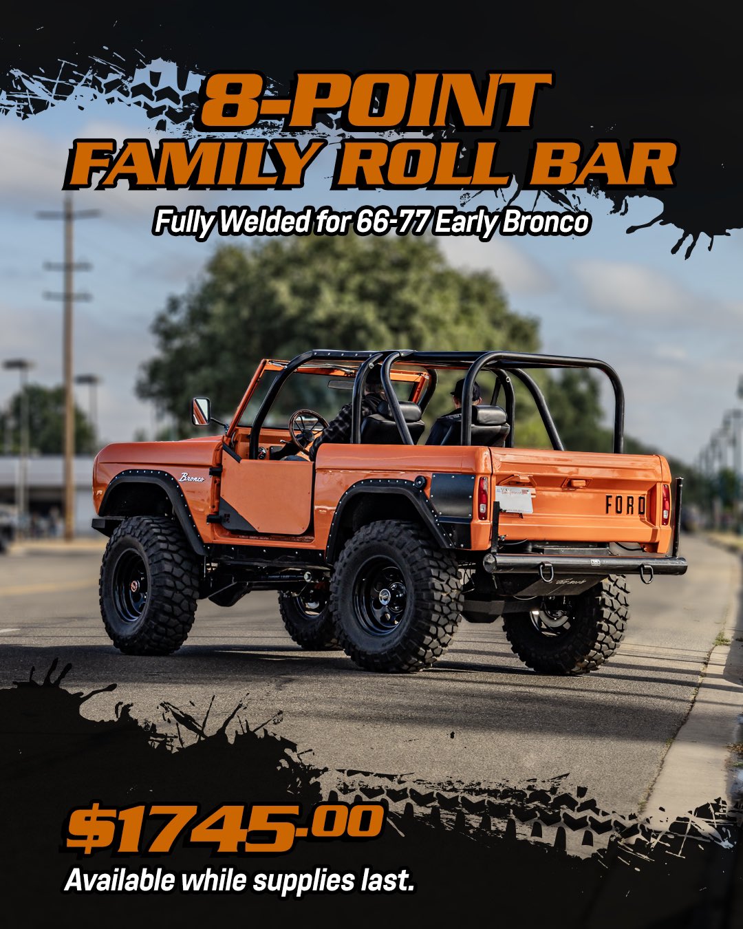 Bronco Family Roll Cage All 4 Fun Offroad Ford Bronco Roll Cages,