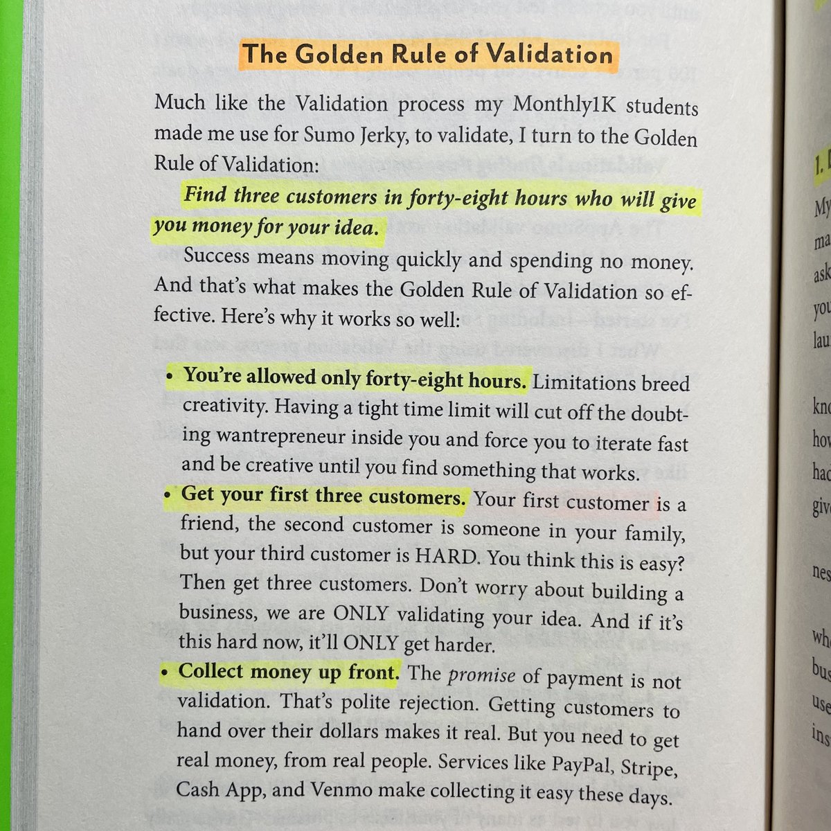 “Million Dollar Weekend by Noah Kagan” This is very highly useful and ...