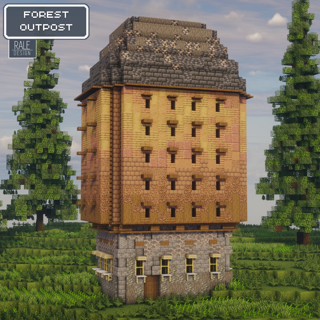 Minecraft Outpost Designs Minecraft: Transformed Pillager Outpost