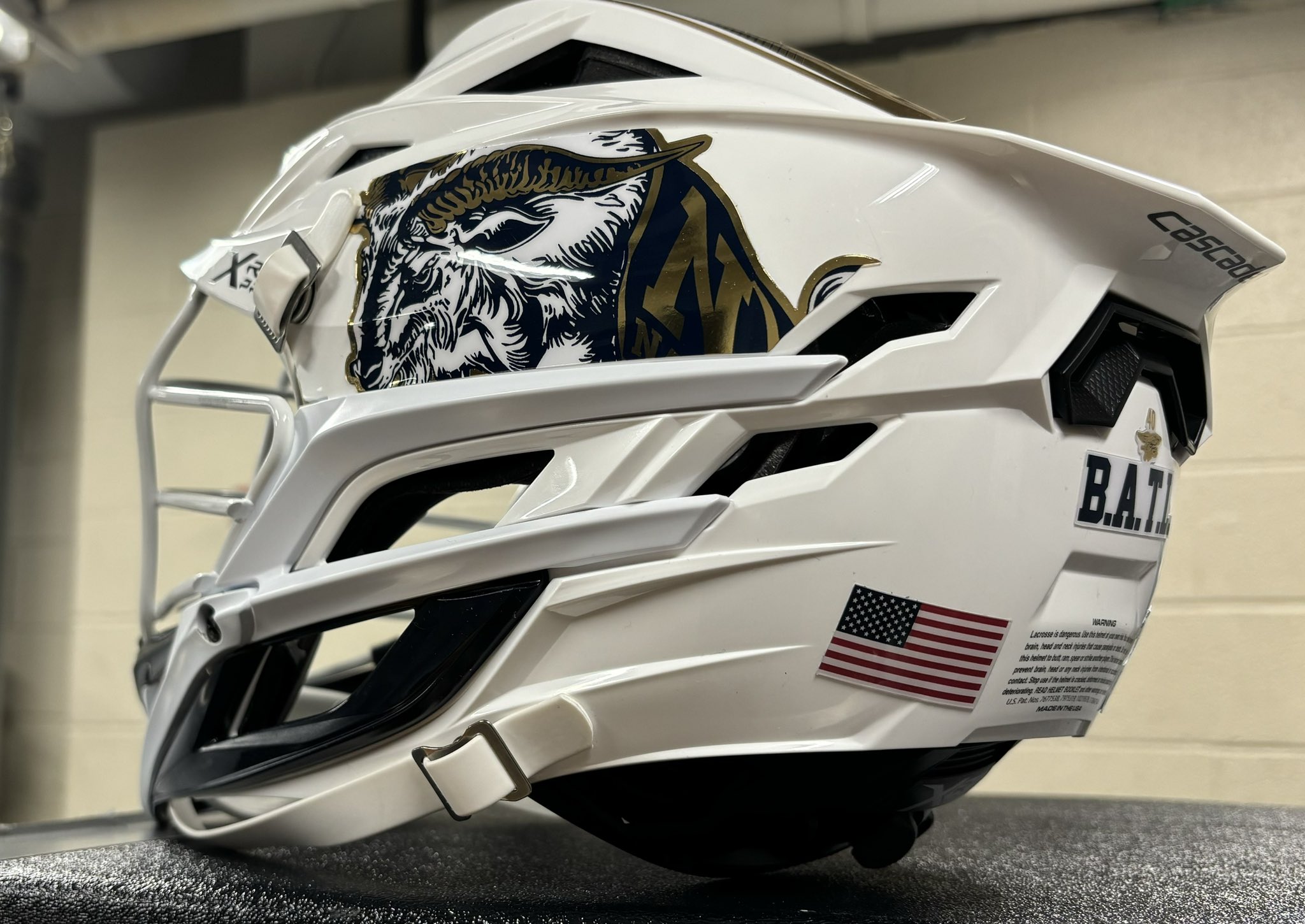 Notre Dame Lacrosse Helmet Tyler Buchner Re Joins Notre Dame As